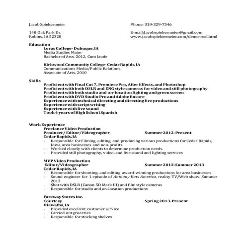 Richard Sanchez Resume 10-2015 | PDF