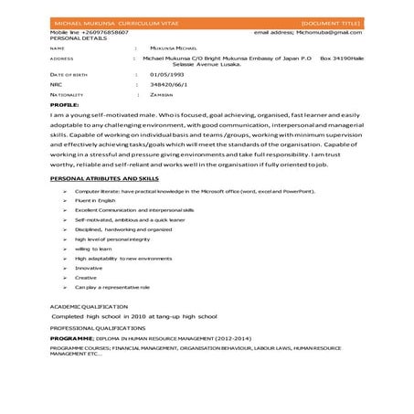 CV_Annie | DOCX