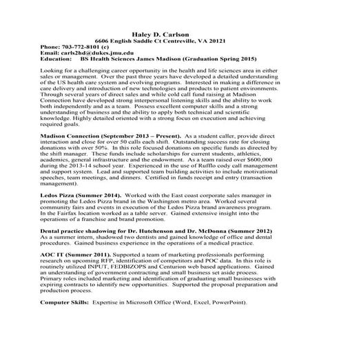 Theresa Resume Improved | DOCX