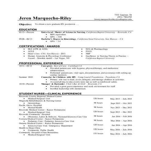 Jeren Marquecho-Riley Resume | DOCX