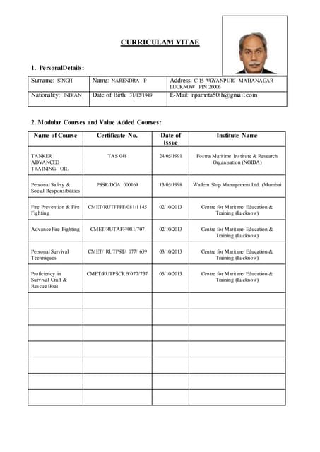 CURRICULUM VITAE JULY 2015 | PDF