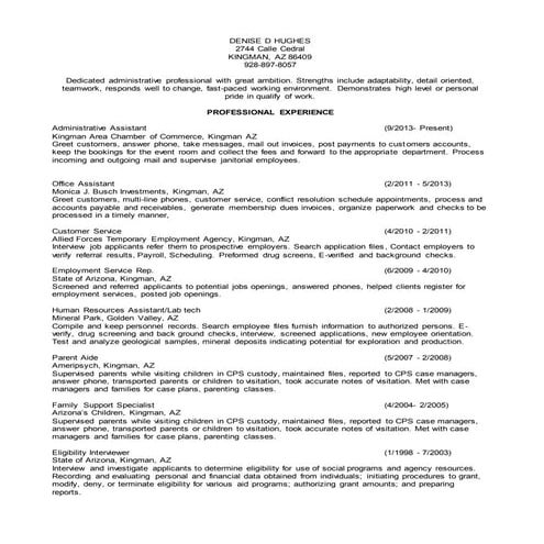 Big Sid's Matlock Resume | DOCX