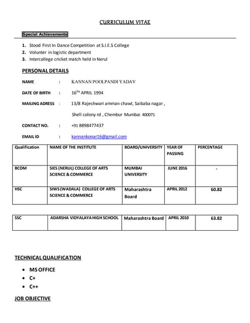 NASIR CV new | PDF