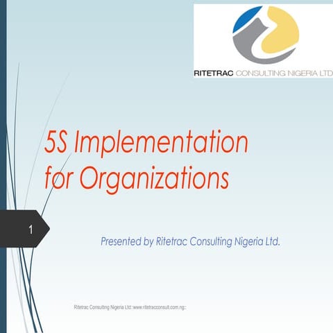 5S Implementation For Organizations | PPT