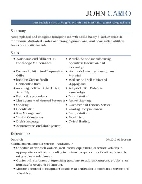 Steven Harvey 2016 Resume | PDF