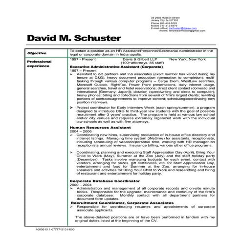 dms resume 2015 | PDF