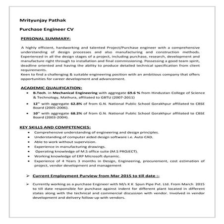 MRITYUNJAY PATHAK RESUME UPDATED 9.9.15