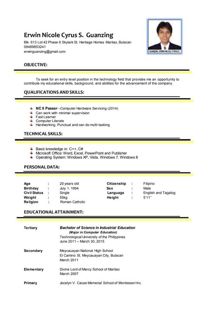 EUGENE LAPITAN RESUME | DOCX