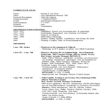 Cv word | DOC