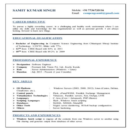 Resume | PDF