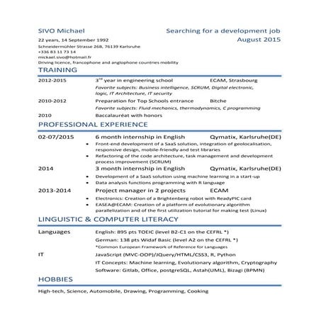 wissem_CV | PDF