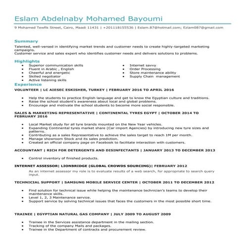 Eslam Abdelnaby Mohamed Bayoumi | PDF