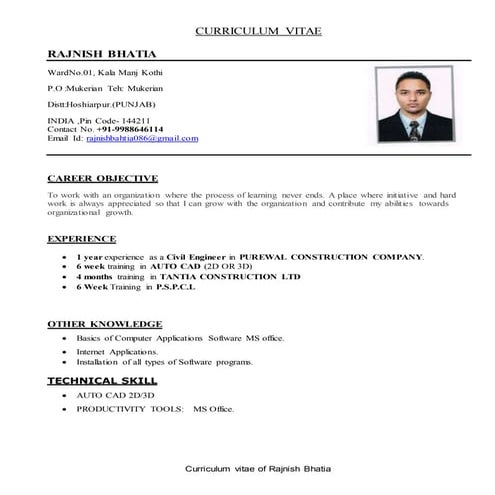 bhatia resume (1) | DOCX