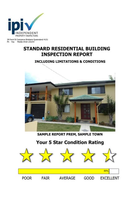What's Included in a Building Inspection | PPT