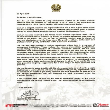 Referral Letter - Army | PDF