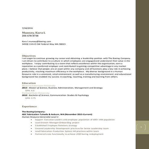 Thor English Work Resume Official | PDF