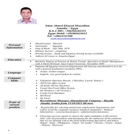 islam final cv | DOC