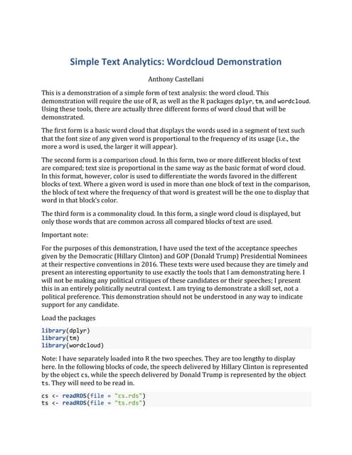 Basic cross section and exploratory data analysis | PPT