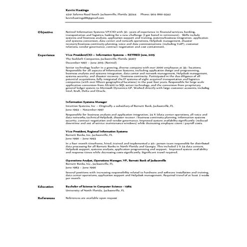 Kevin Hastings Resume | PDF