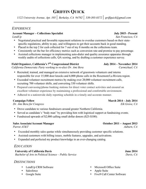 Susan Watts' Resume | PDF