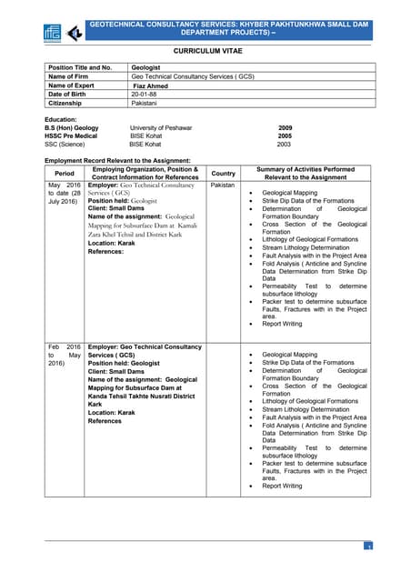 Robert Mclean c.v | RTF