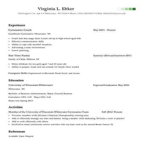 Final Resume | DOCX