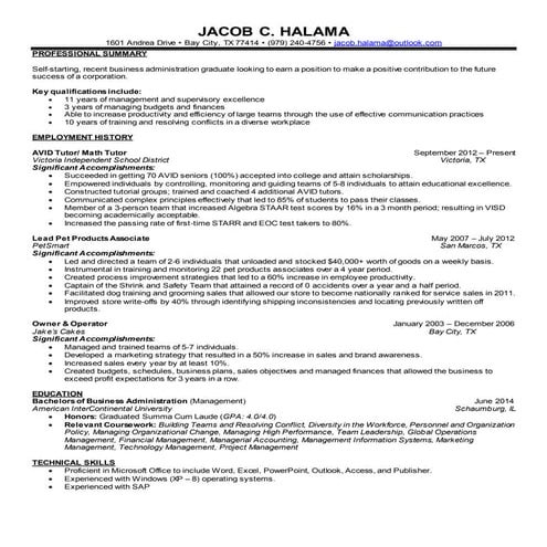 Jennifer Lawson Resume | PDF