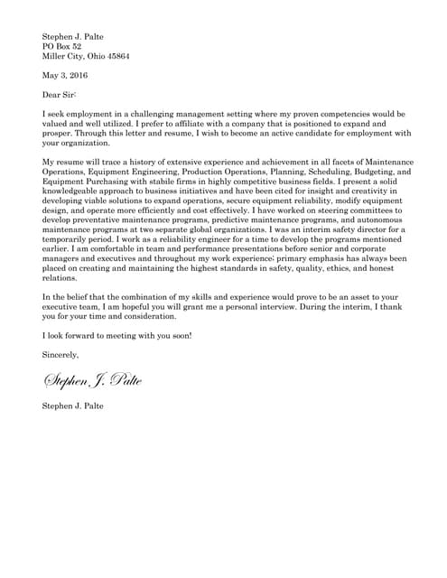 Randy Menk - Letter of Recommendation | PDF