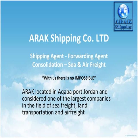 ARAK SHIPPING | PPSX
