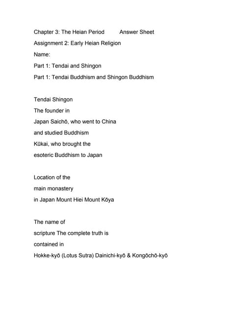6 Chapter 3 Assignment 3 Early Heian Culture SubmissionSheet.docx