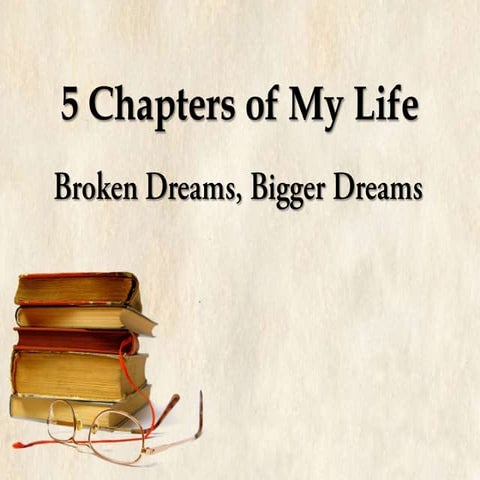 5 chapters of my life part 1 | PPTX | Christianity | Religion ...
