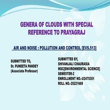 5CLOUDS ppt MSc 2nd semester (shivanjali chaurasia).pptx