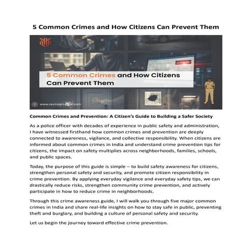 Crime Prevention: Primary, Secondary & Tertiary.pptx