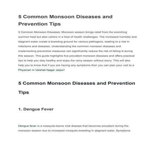 5 Common Monsoon Diseases and Prevention Tips.pdf
