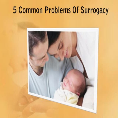 5 common problems of surrogacy | PDF