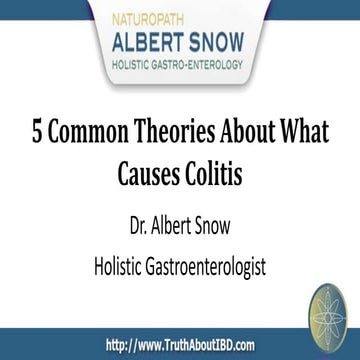 5 Common Theories About What Causes Colitis | PPTX