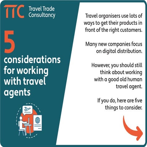 5 considerations for working with travel agents | PDF
