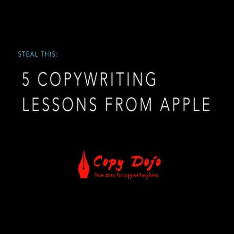 5 Copywriting Lessons from Apple | PPT