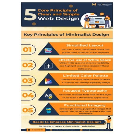 5 Core Principles of Clean and Simple Web Design | PDF