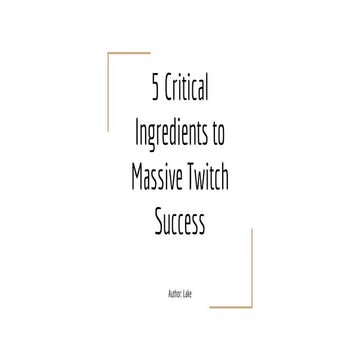 From Zero to 1,000_ A Comprehensive Guide to Growing Your Twitch ...