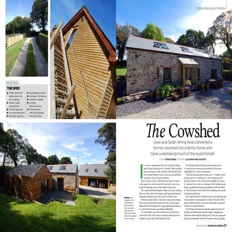 The Cowshed - Self Build and Design - Jan 2014 | PPT