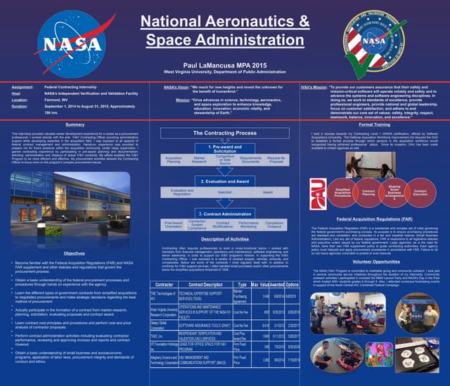 Nasa Vision Mission Poster