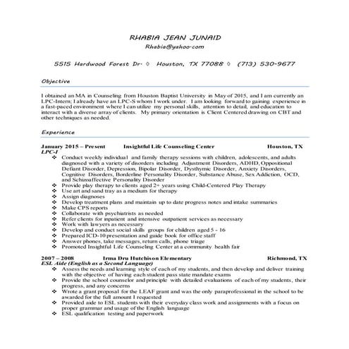LPCI Resume | DOCX