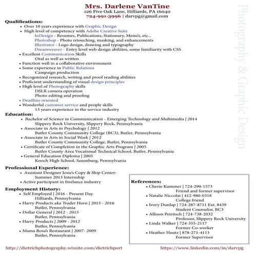 Rebecca Mahony Resume | PDF