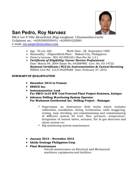 EUGENE LAPITAN RESUME | DOCX