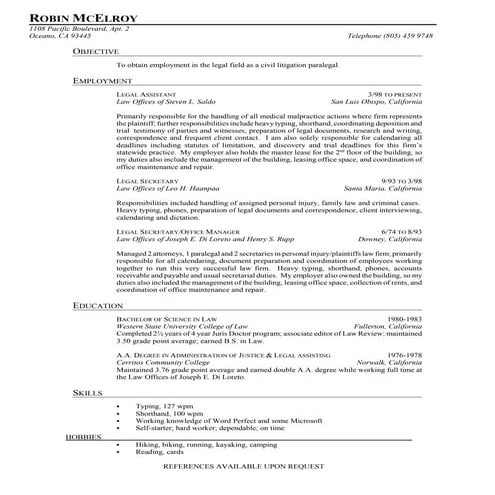 Jennifer Pagano Resume | PDF