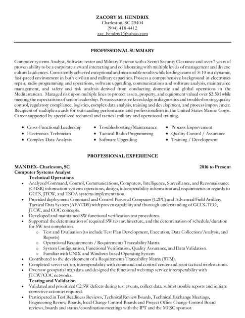 Scereil Resume | PDF