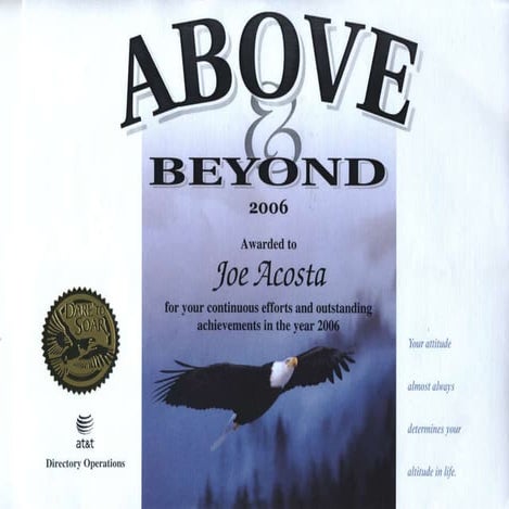 Above and Beyond Honors_01 | PDF