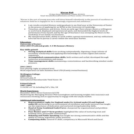 Kieran Ball CV edited | DOCX