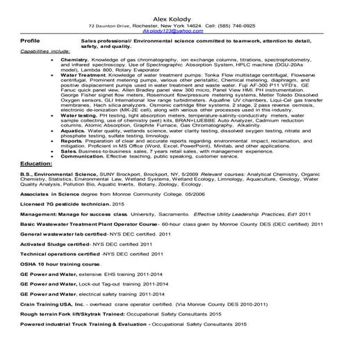 Eric's resume | DOC